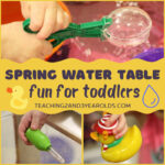 Spring Toddler Water Table with Rubber Ducks