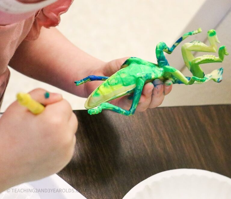 Easy and Fun Bug Painting for Toddlers