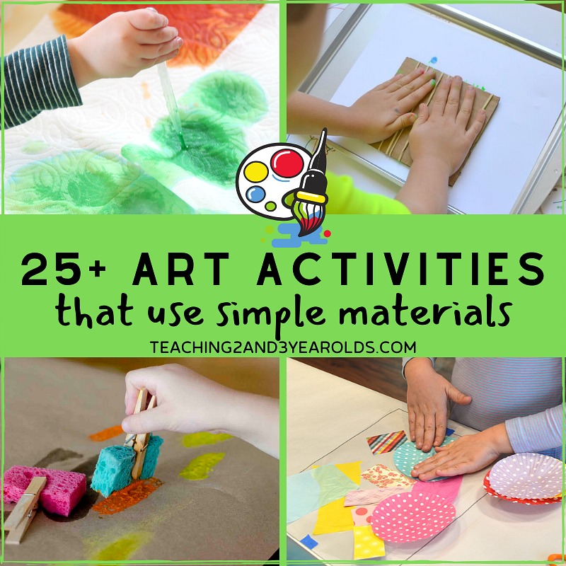 25 Fun Art Activities For Kids Using Few Ingredients