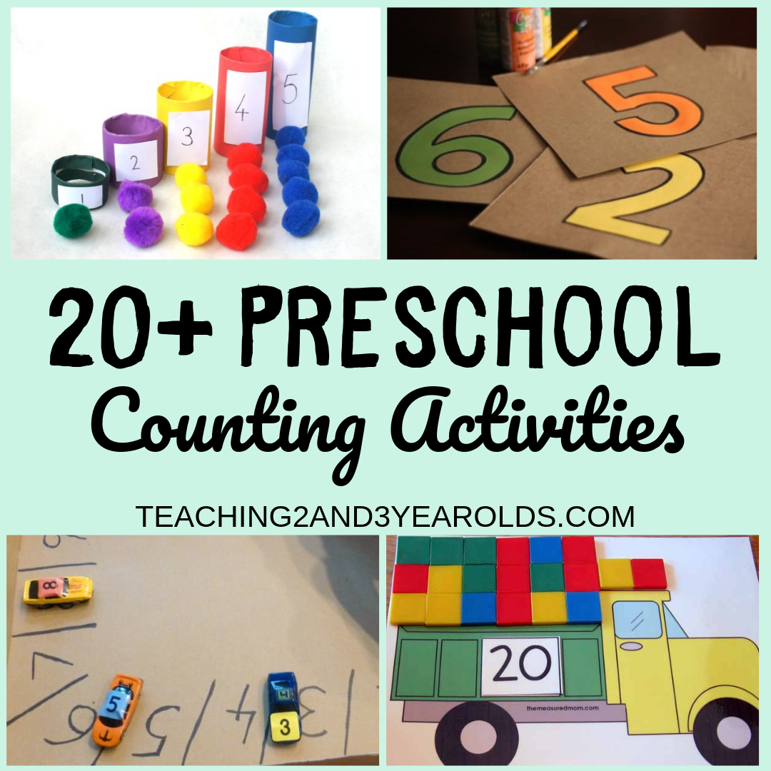 20 Preschool Counting Activities For School And Home