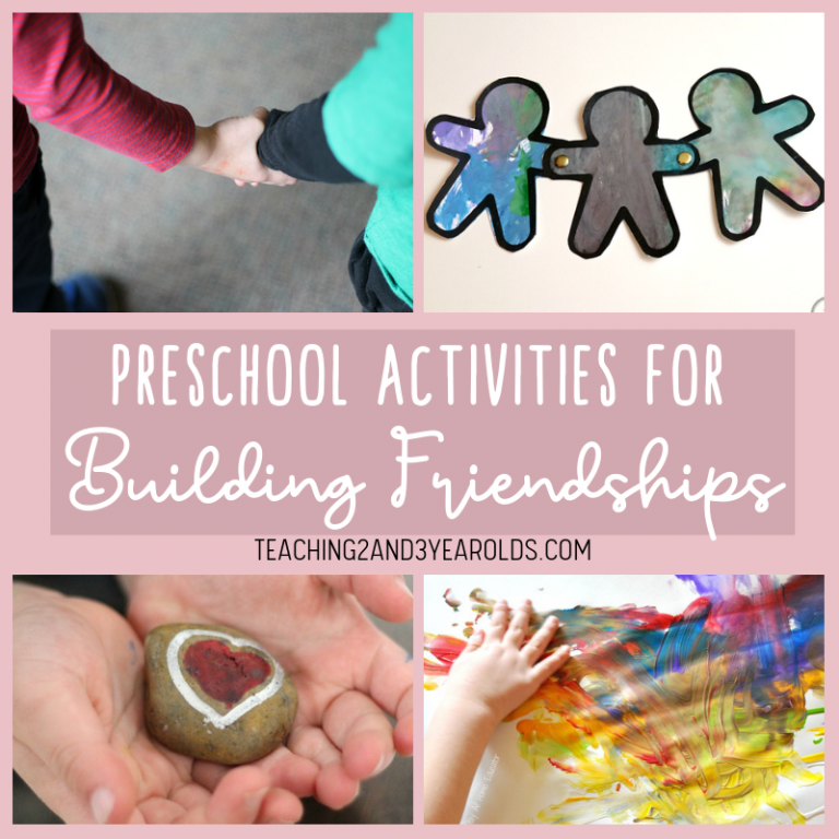 preschool friendship activities