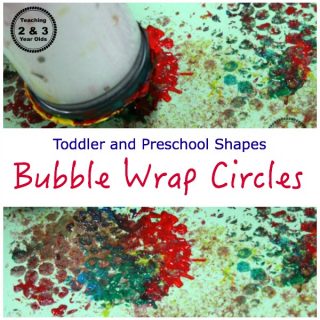 preschool shape activities with circles