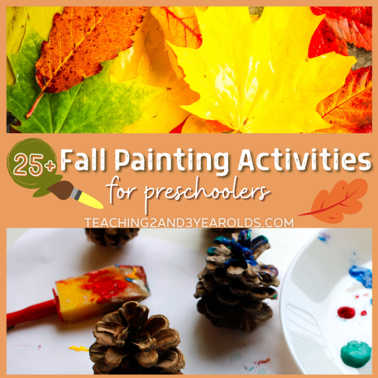 25+ Preschool Fall Painting Activities
