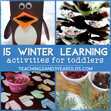 15 Winter Learning Activities for Preschoolers