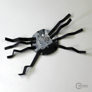 How to Make a Spin Art Spider Craft