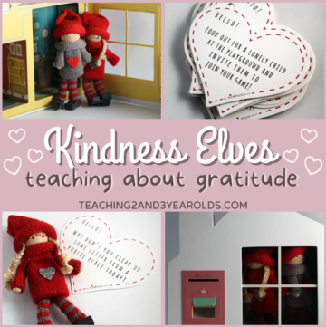 Using the Kindness Elves with Preschoolers