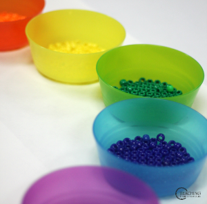 Fun Preschool Rainbow Craft that Builds Fine Motor Skills