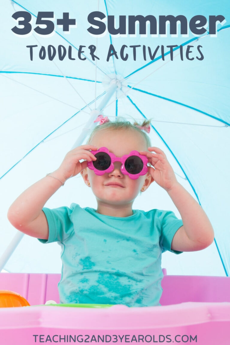 20 Toddler Summer Activities that You Will Want to Try