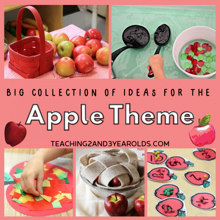 Amazing Collection of Preschool Apple Theme Activities