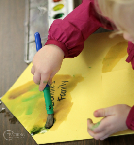 How to Create a Simple Preschool Family Theme Book
