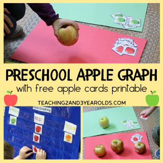 Preschool Apple Math Activity (Free Printable)