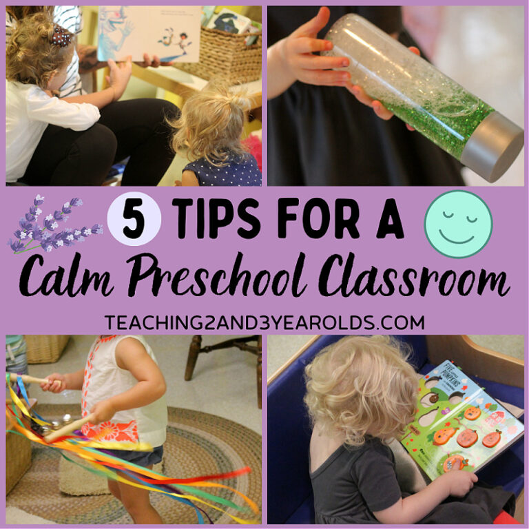 Energetic Preschoolers? 5 Important Tips for a Calm Classroom