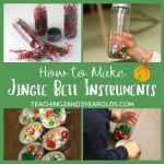 How to Make Jingle Bell Christmas Instruments for a Fun Music Activity