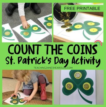 St. Patrick's Day Math Activity (Simple for Toddlers)