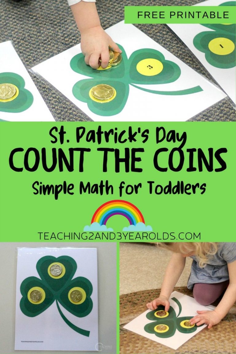 St. Patrick's Day Math Activity (Simple for Toddlers)