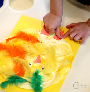 Fun Chick Spring Activity for Toddlers