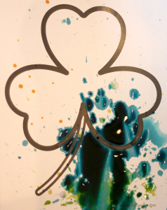 Fine Motor Shamrock Art for Toddlers and Preschoolers