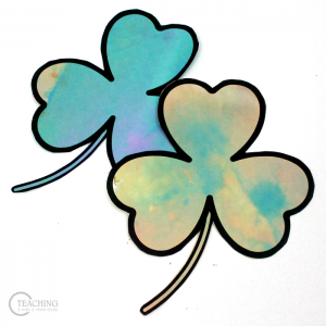 Fine Motor Shamrock Art for Toddlers and Preschoolers