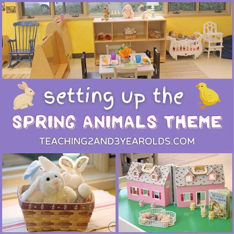 Spring Animals Theme Activities