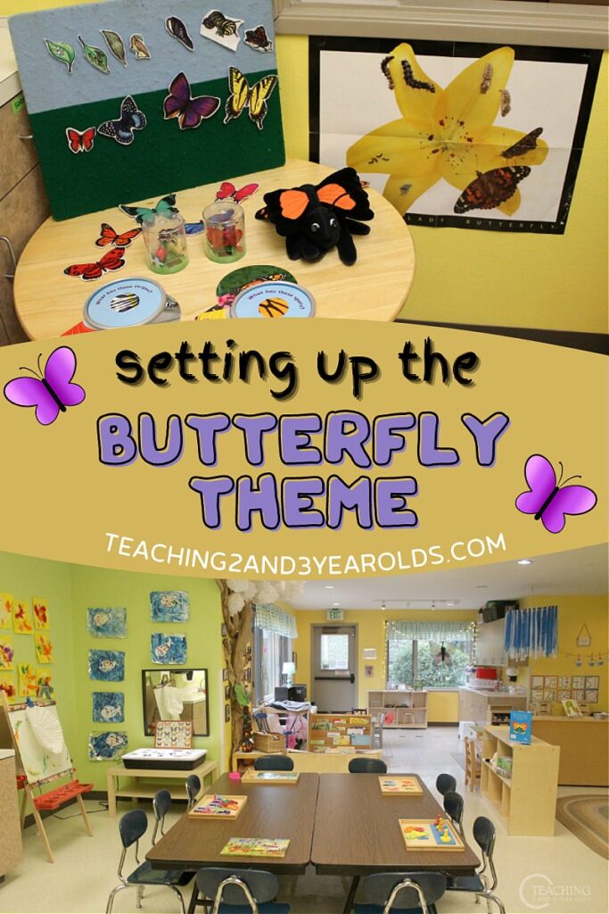 Setting up the Classroom for the Butterfly Theme