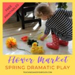 Flower Market Spring Dramatic Play