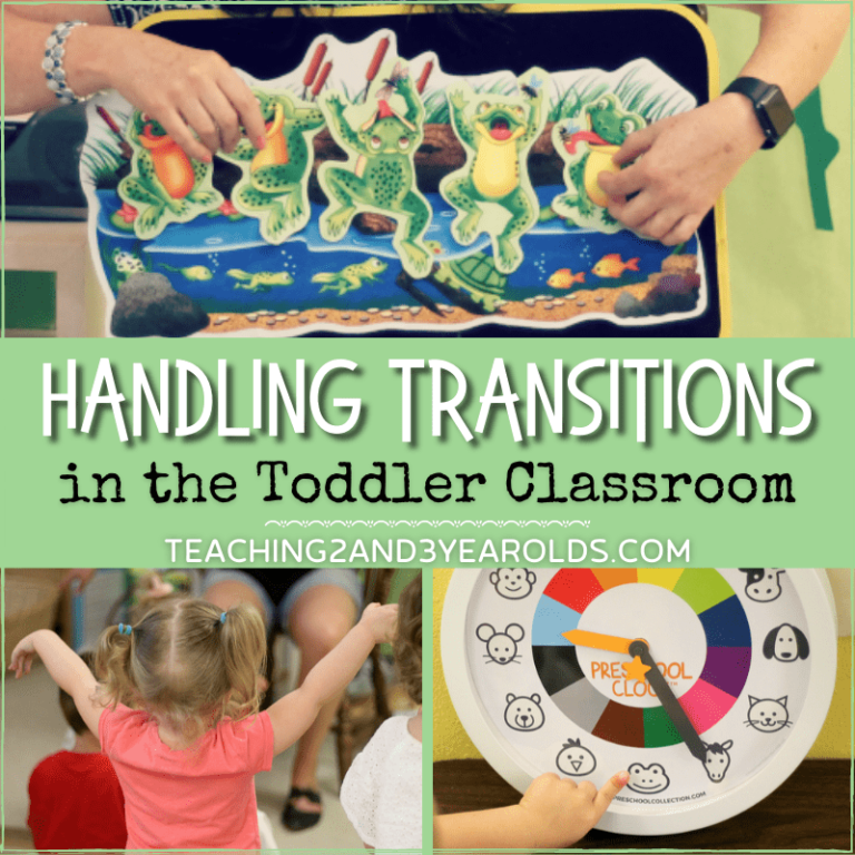 The Secrets to Handling Transitions with Toddlers in the Classroom
