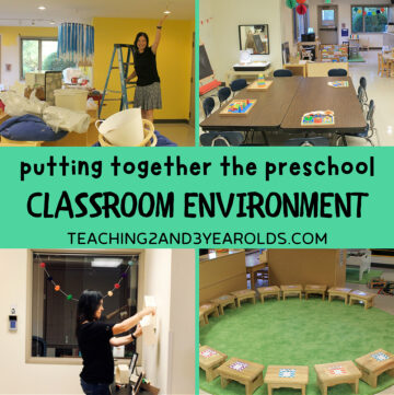 How to Create a Toddler and Preschool Classroom Design