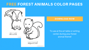 How to Make Easy Forest Animals Puppets {Printable}