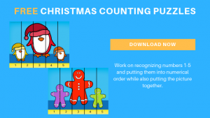 Free Christmas Counting Printable Puzzles