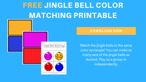 Free Jingle Bell Color Matching Activity