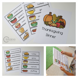Setting Up the Thanksgiving Theme for Toddlers and Preschoolers