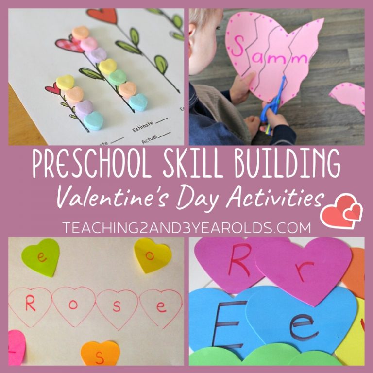 17 Fun Preschool Valentine's Activities that Build Skills