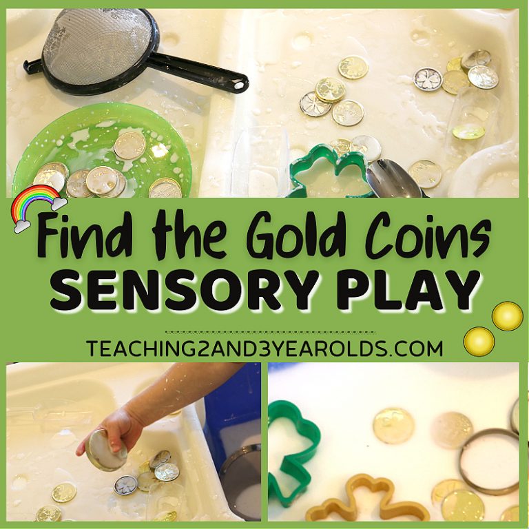 Find the Gold Coins St. Patrick's Day Sensory Activity