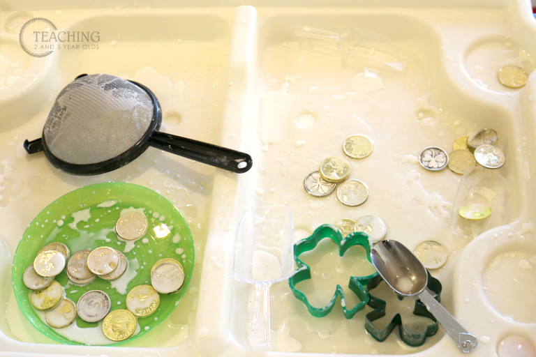 Find the Gold Coins St. Patrick's Day Sensory Activity