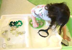 Find the Gold Coins St. Patrick's Day Sensory Activity