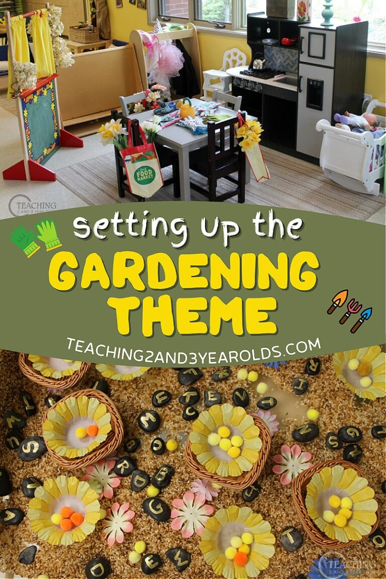 Setting Up the Classroom for the Gardening Theme