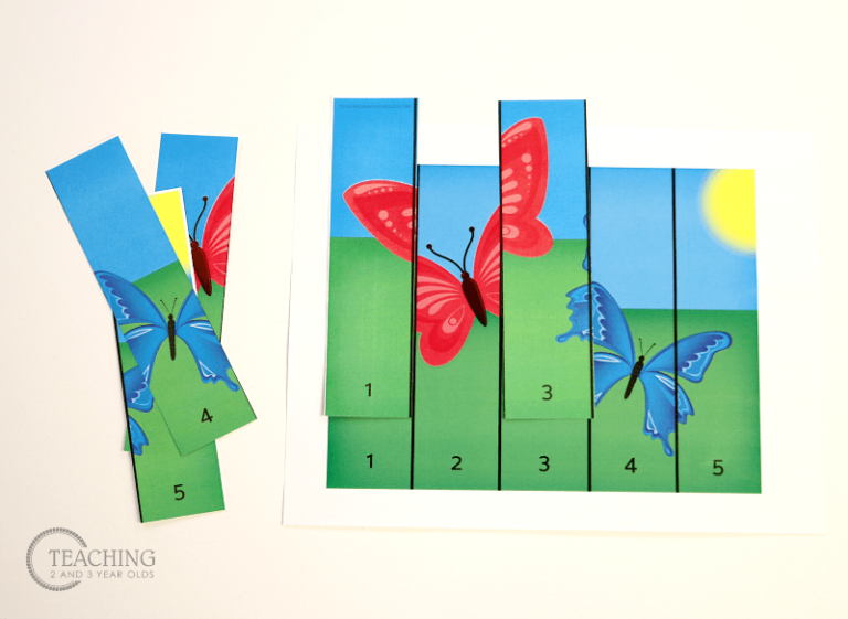 Learn how to Count with this Fun Butterfly Activity