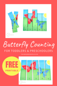 Learn how to Count with this Fun Butterfly Activity