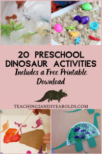20 Preschool Dinosaur Activities {That Are Fun!}