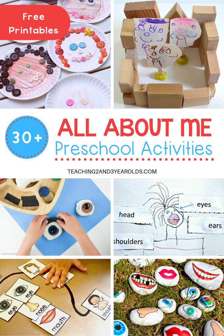 30+ All About Me Theme Activities for Preschoolers
