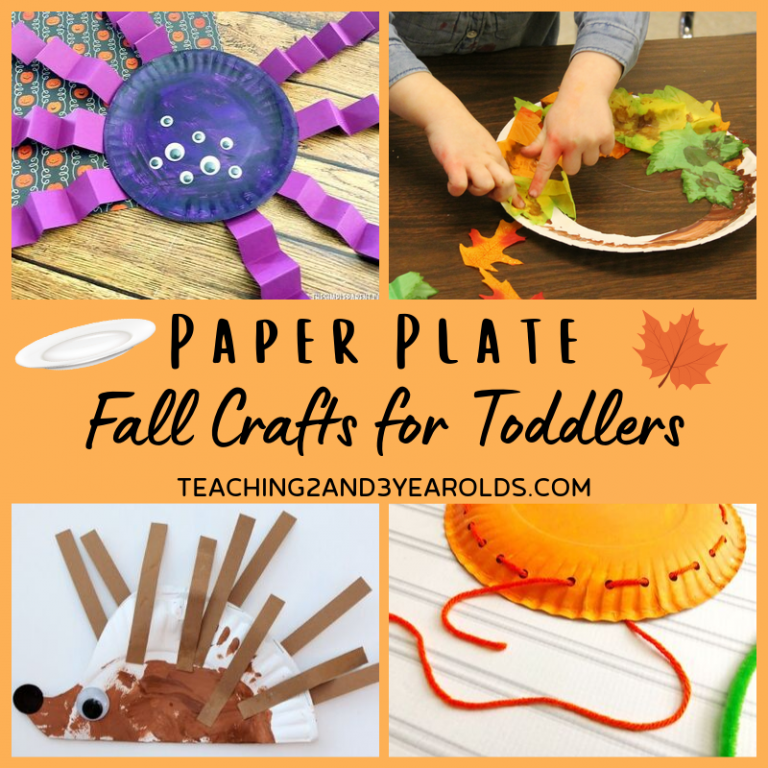 15+ Paper Plate Fall Crafts for Toddlers and Preschoolers