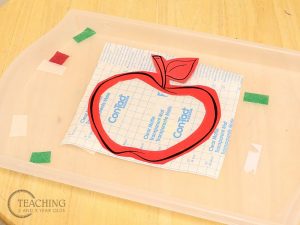How to Turn a Colorful Toddler Apple Craft into a Suncatcher