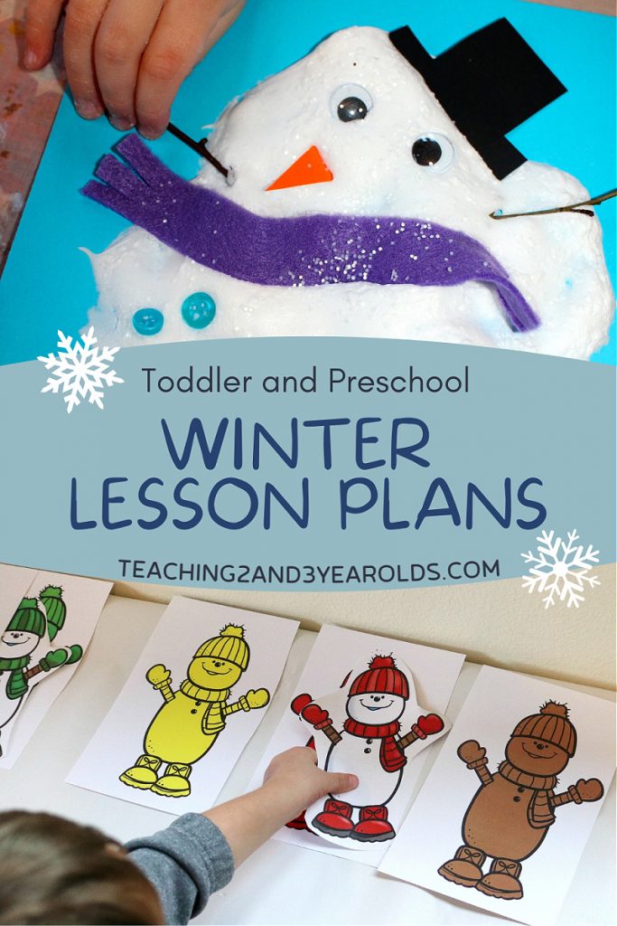 Toddler and Preschool Winter Lesson Plans