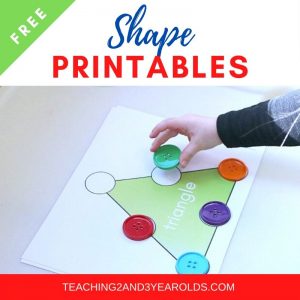 Free Printable Shapes For Toddlers