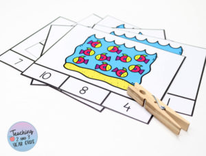 Preschool Ocean Counting Activity {Free Printable}