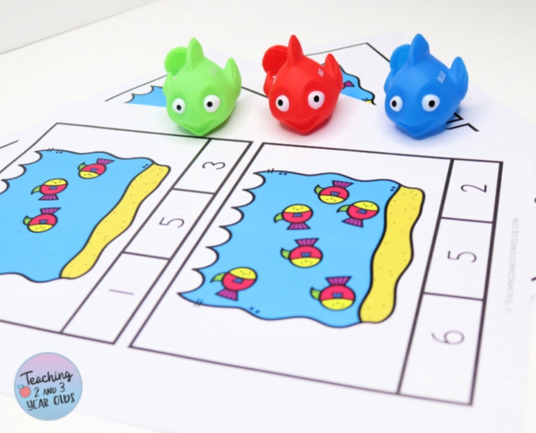 Preschool Ocean Counting Activity {Free Printable}