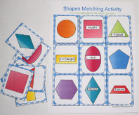 Practice Shapes With These Fun Matching Cards