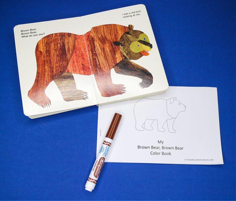 Brown Bear, Brown Bear, What Do You See Printable Book