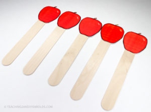 Apple Themed Circle Time Printable Props