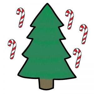 Five Little Candy Canes Activity for Circle Time {Free Printable}